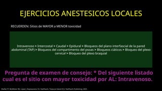 Ejercicios basicos anestesicos locales.pptx