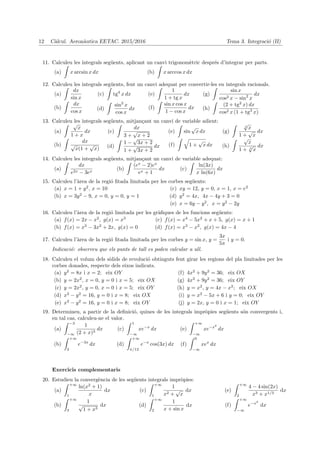 Ejercicios calcul | PDF