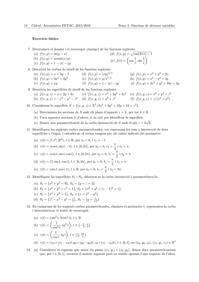 Ejercicios calcul | PDF