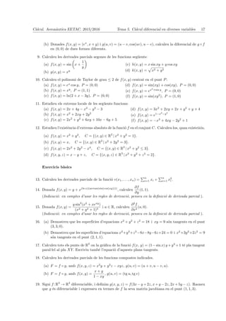 Ejercicios calcul | PDF