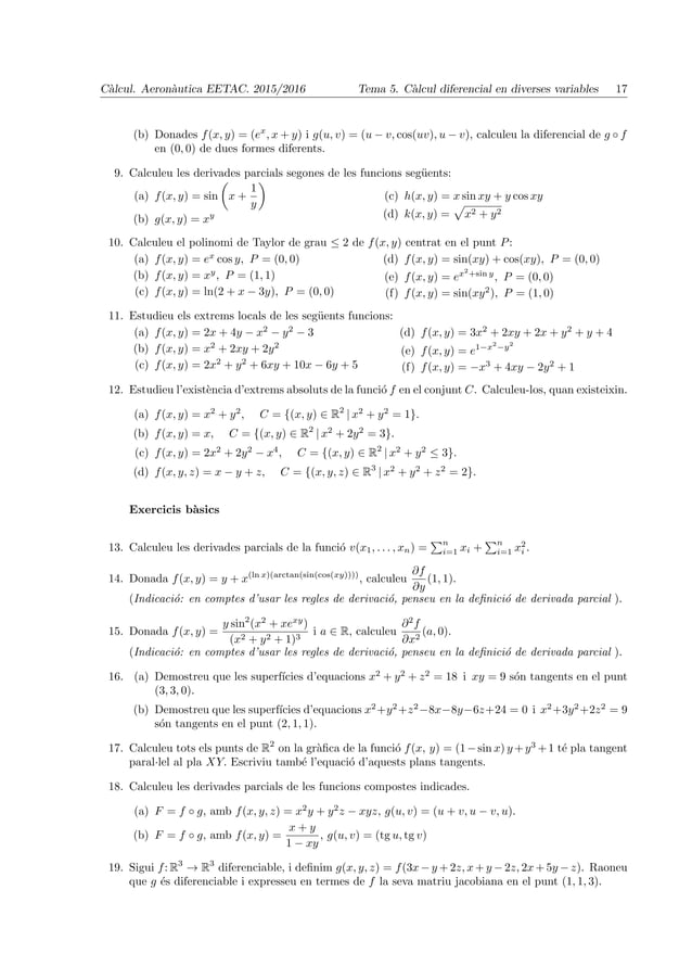 Ejercicios calcul | PDF