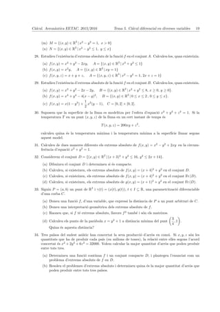 Ejercicios calcul | PDF