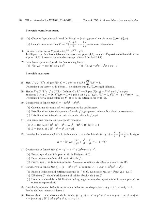 Ejercicios calcul | PDF