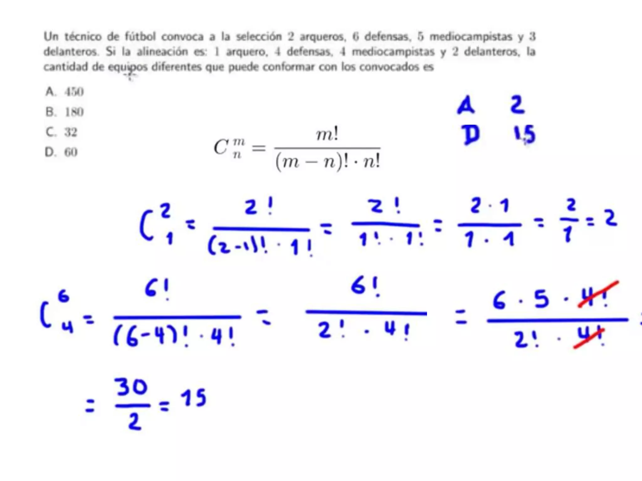 Ejercicios combinatoria | PPTX