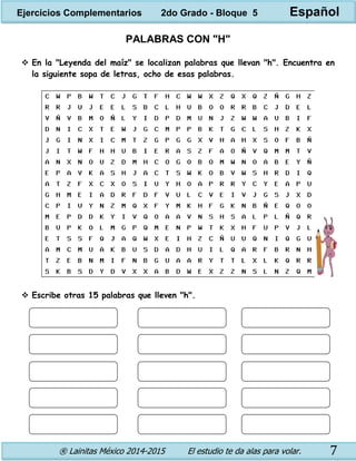 Ejercicios complementarios2º grado | PDF