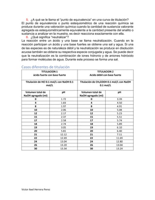 Ejercicios con datos de laboratorio | PDF