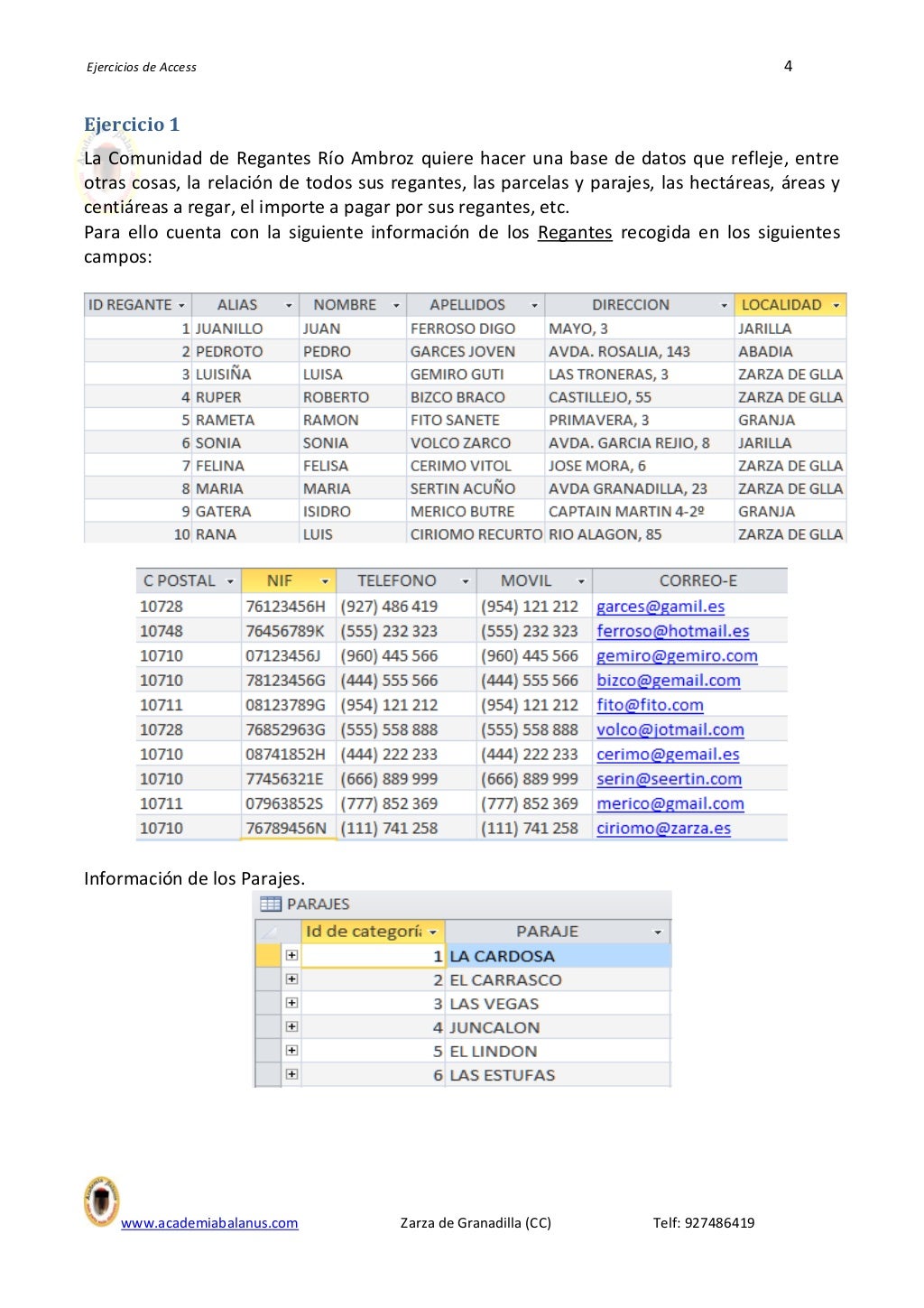 Ejercicios de access_resueltos