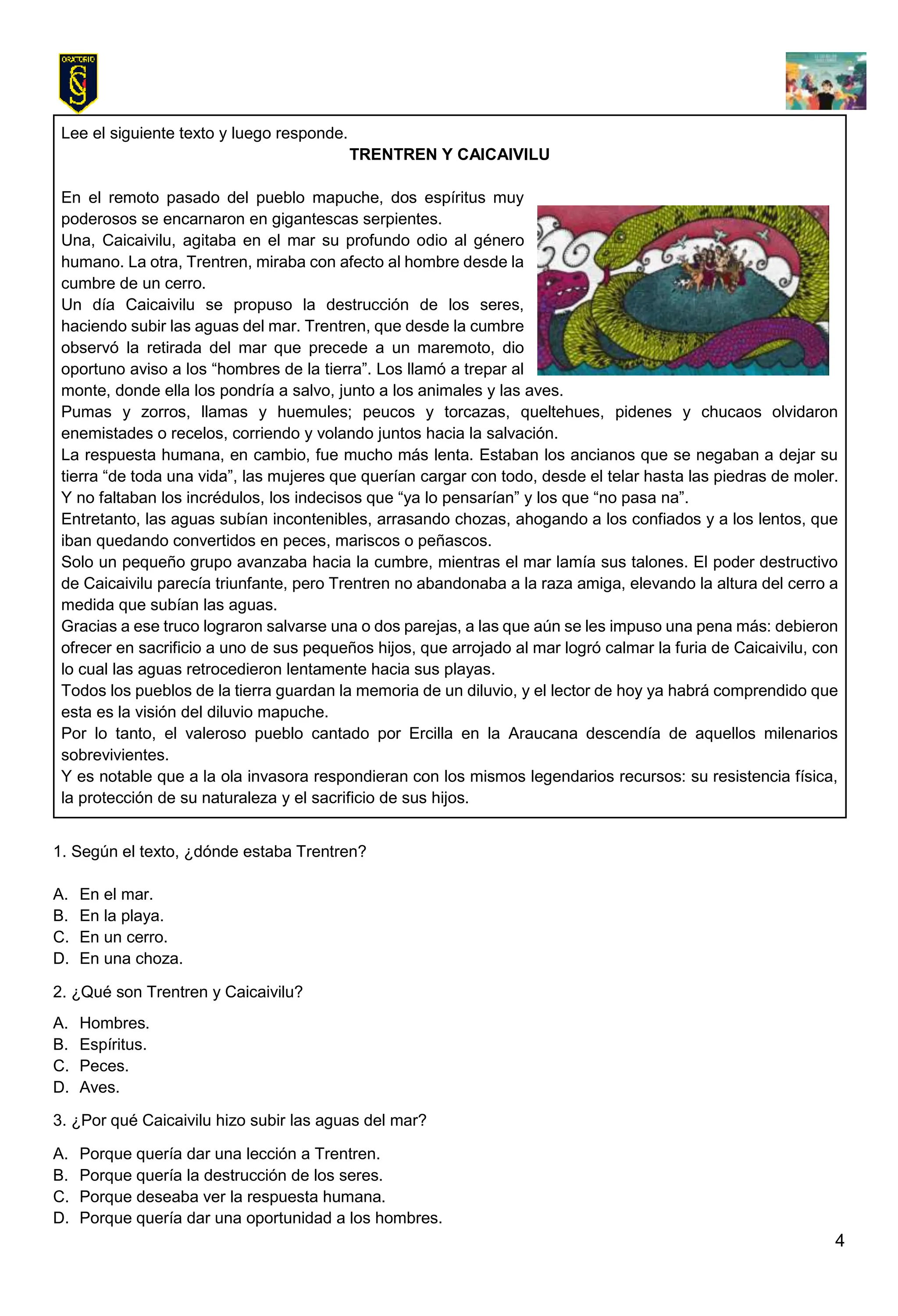 Ejercicios de comprensión lectora para 8° básicos.docx