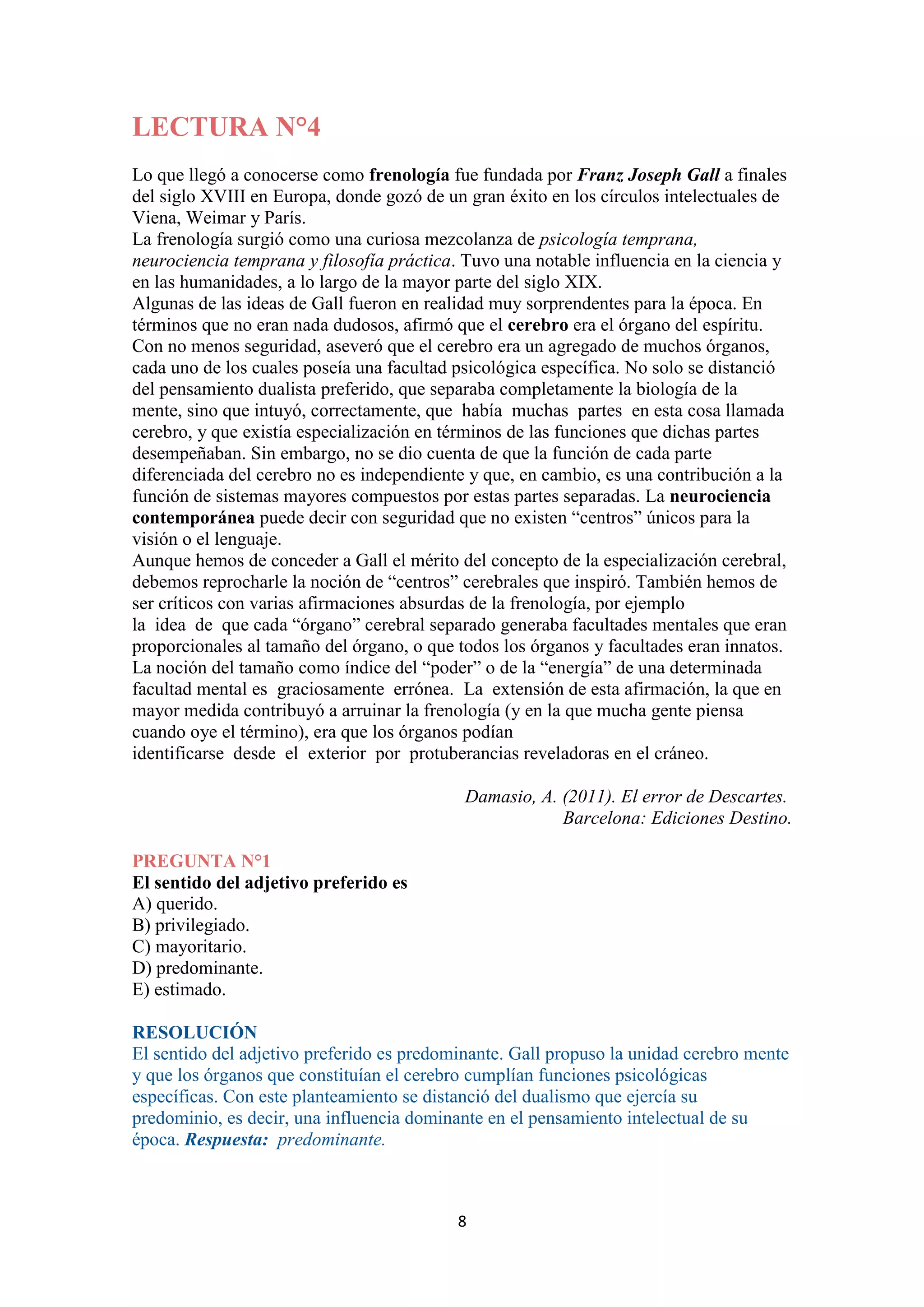 Ejercicios de Comprensión Lectora para Universitarios con respuestas.pdf