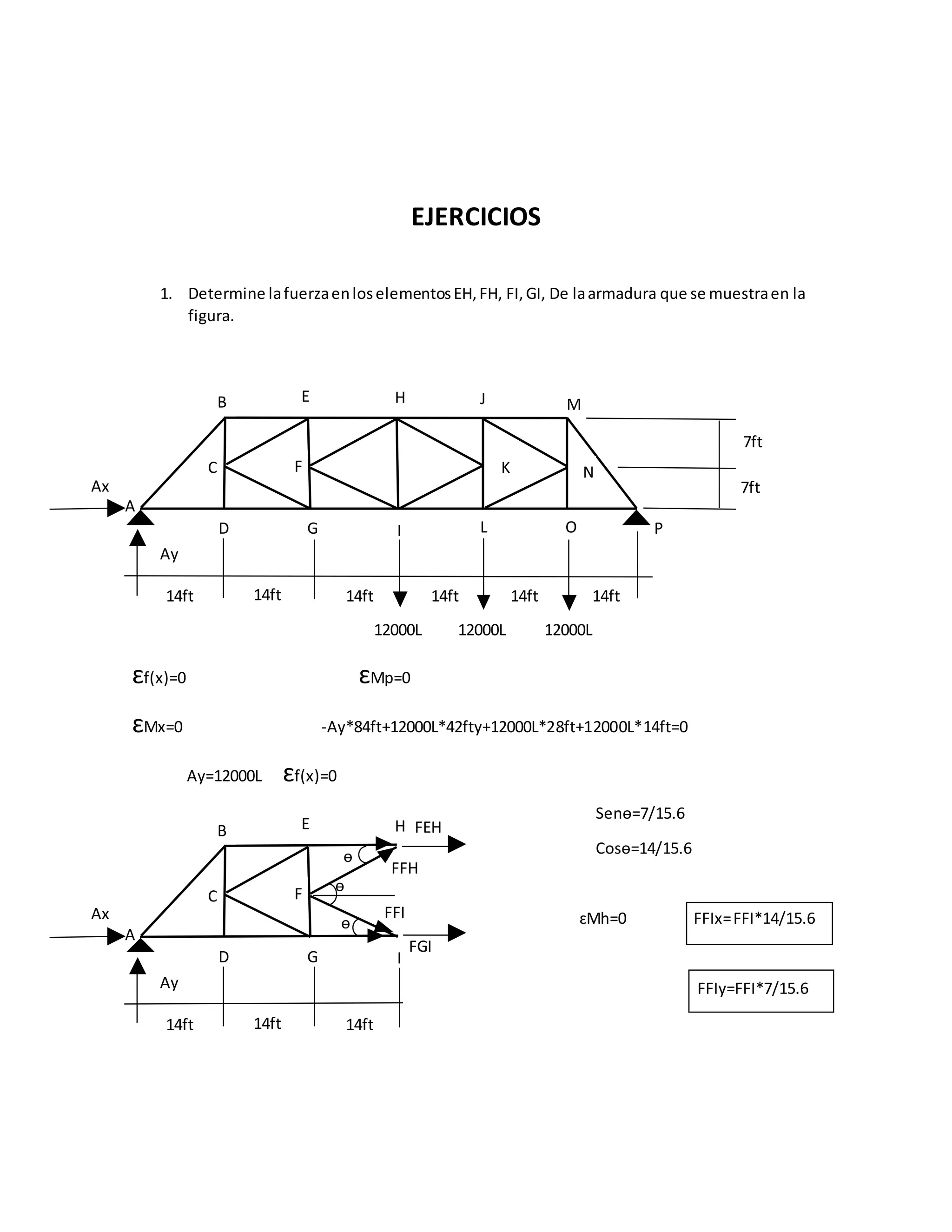 Ejercicios de estructuras | PDF