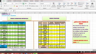 Ejercicios de excel | PPT
