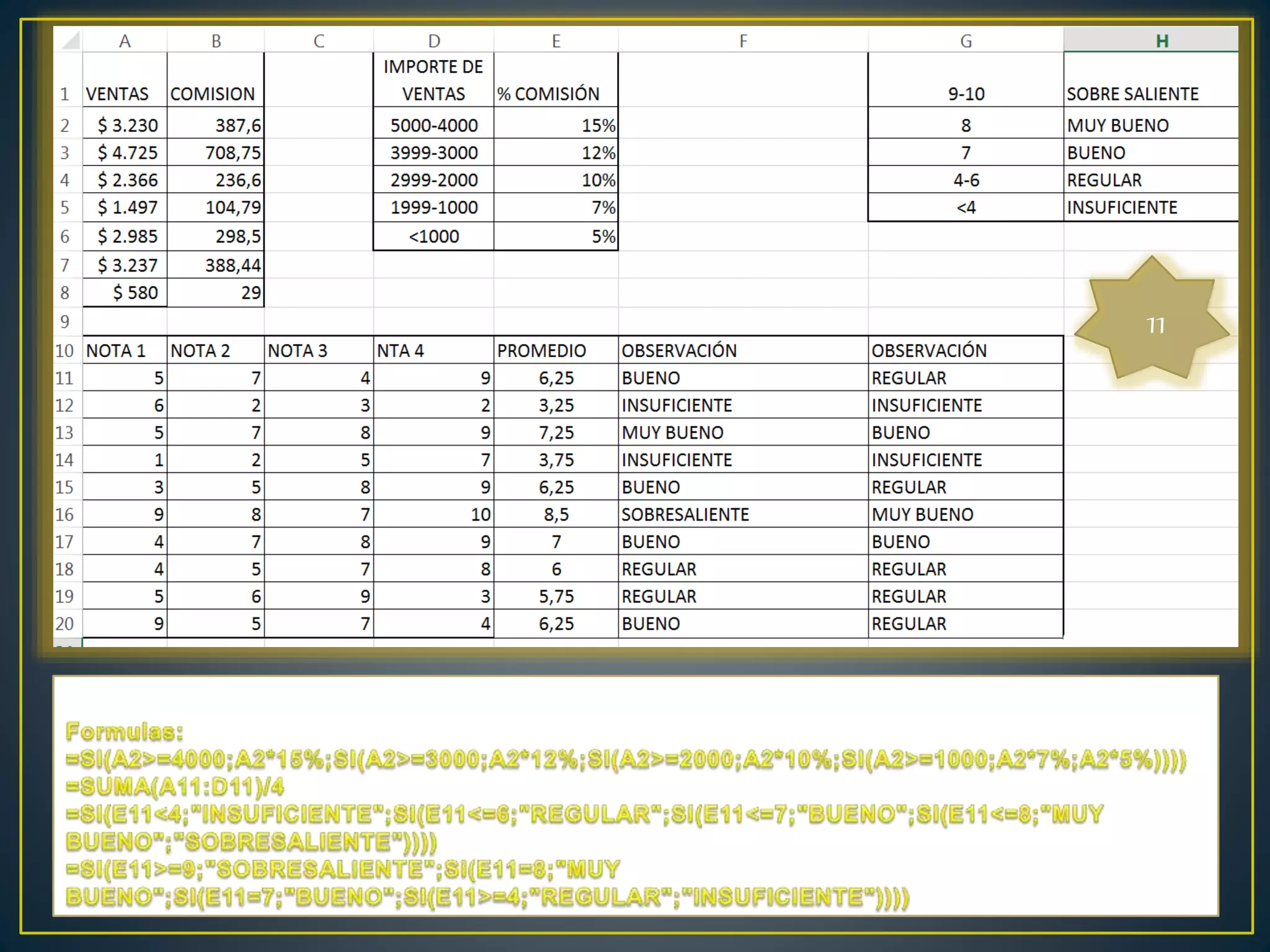 Ejercicios de excel. nathypptx | PPTX