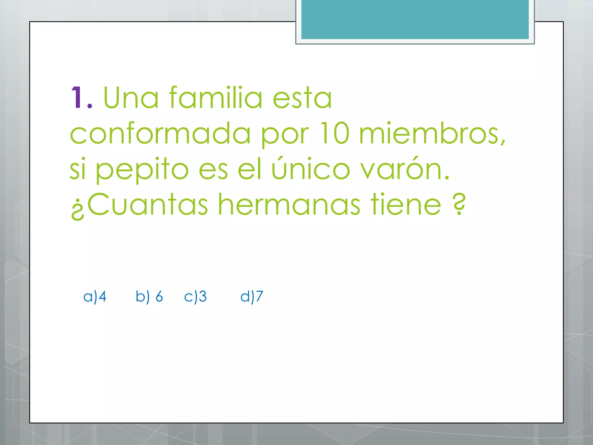 Ejercicios del razonamiento cuantitativo | PPTX