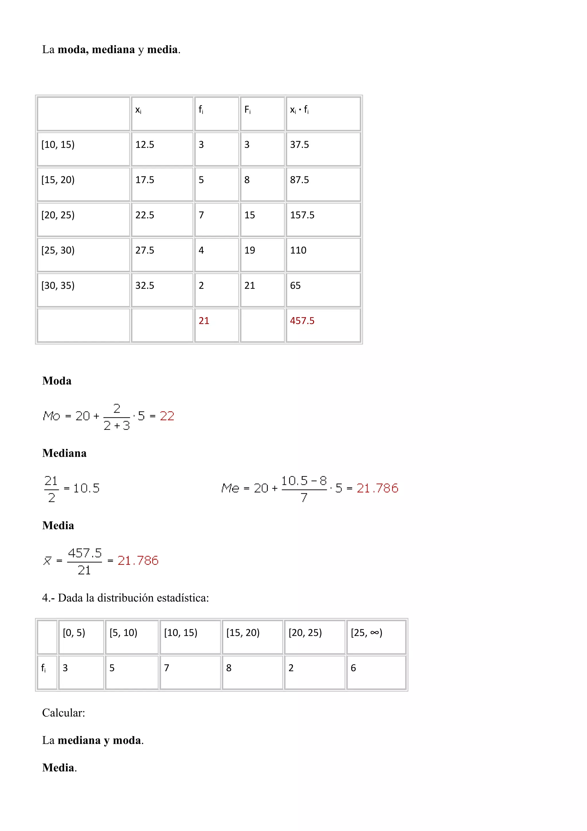 invención Lechuguilla Estribillo problemas de media moda y mediana resueltos Ideal Escepticismo ...