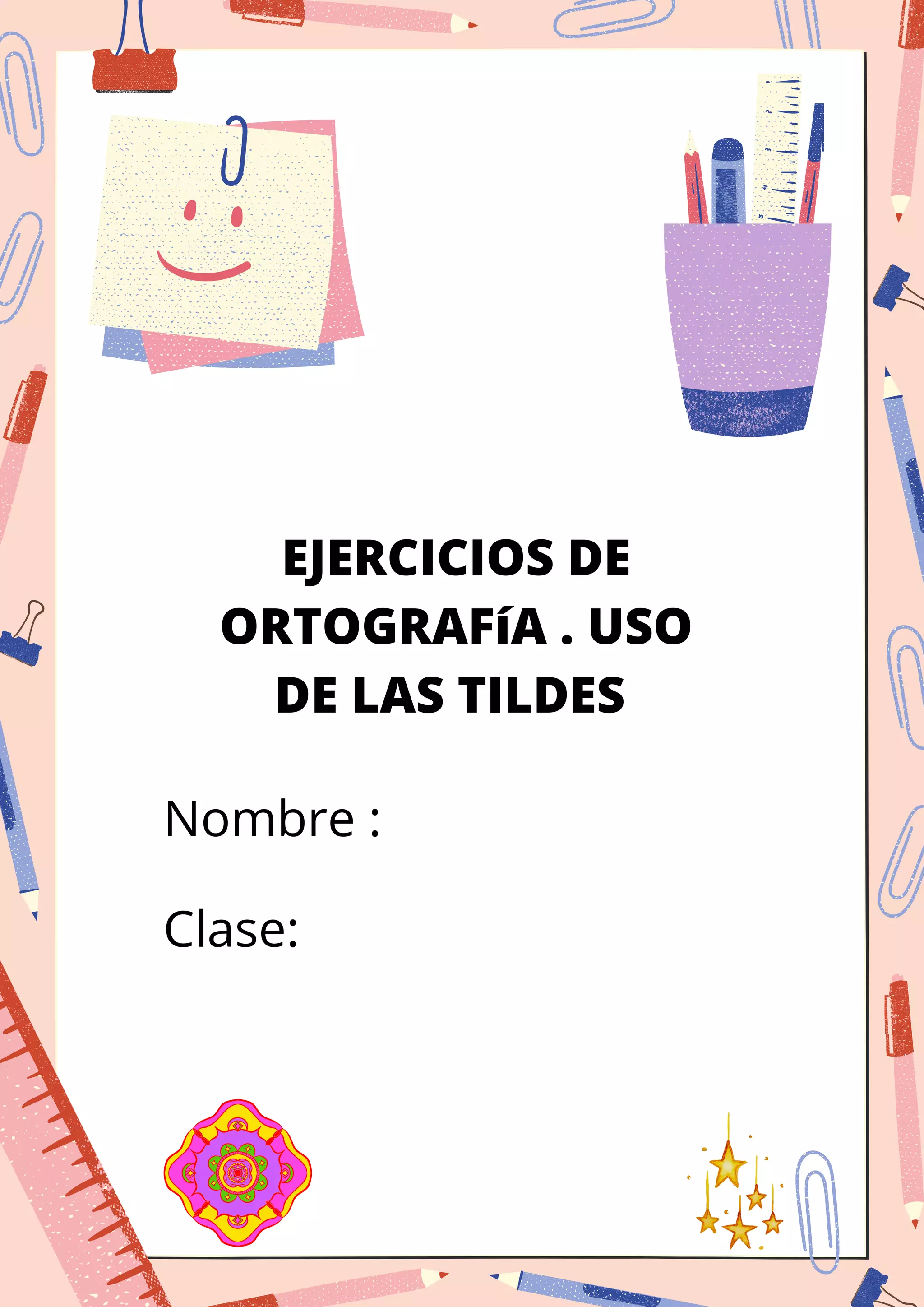 Ejercicios de ortografía. Uso de las tildes.pdf