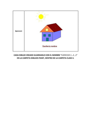 EJERCICIOS DE PAINT | DOCX