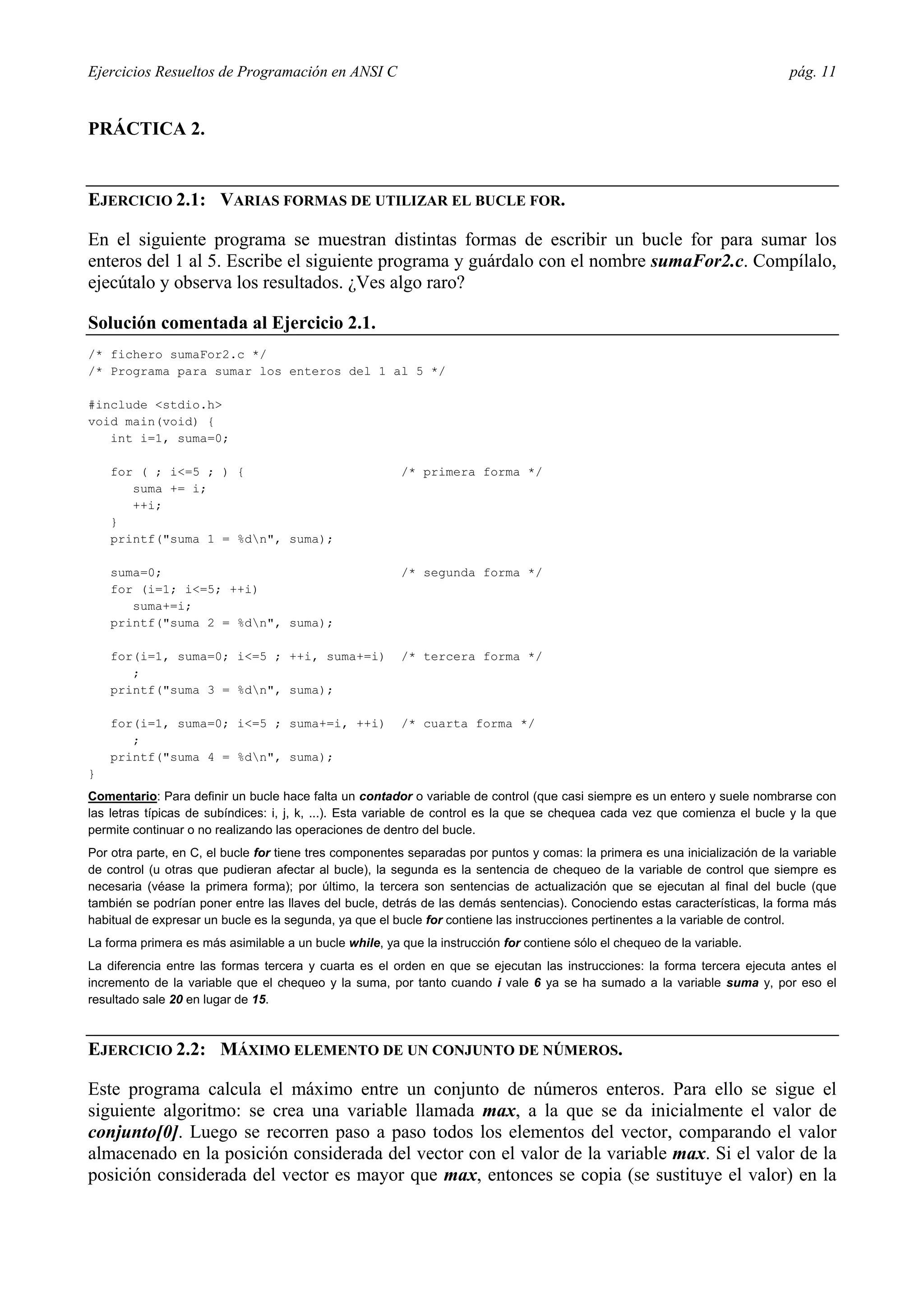 Ejercicios de programacion resueltos | PDF | Programming Languages | Computing