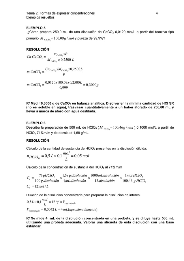 Ejercicios de quimica_analitica | PDF