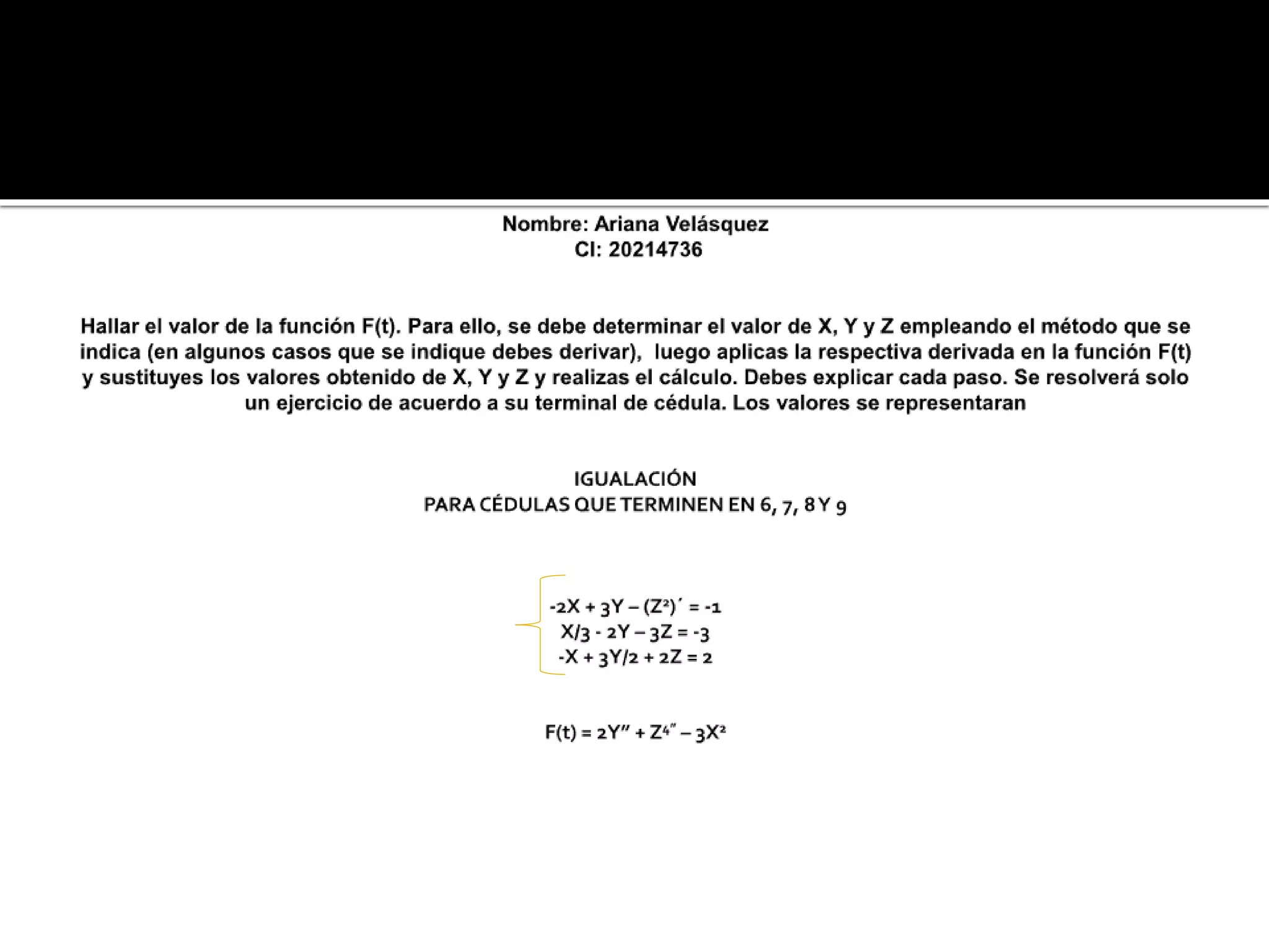 Ejercicios de sistemas de ecuaciones | PPT