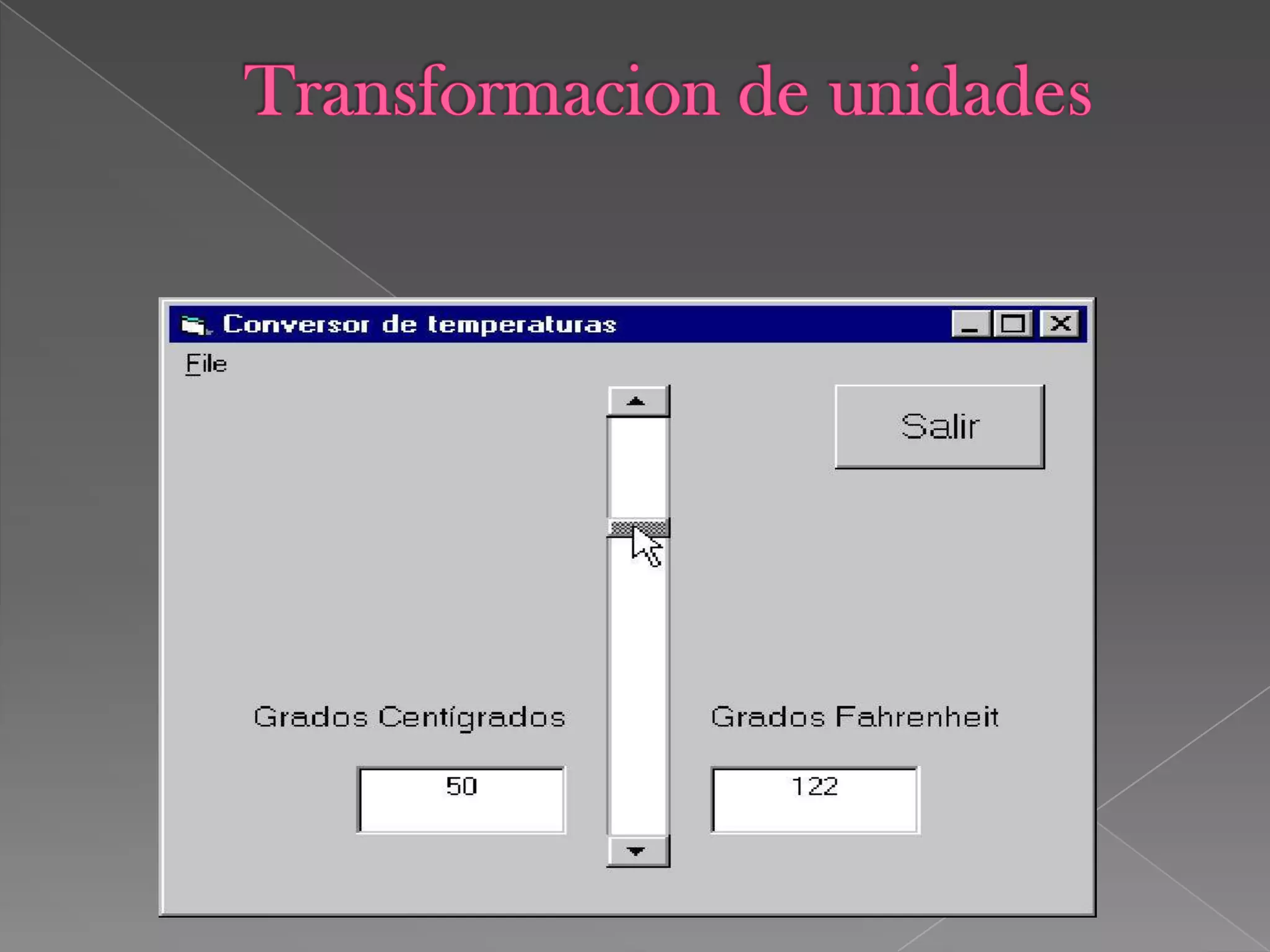 Ejercicios de visual | PPTX
