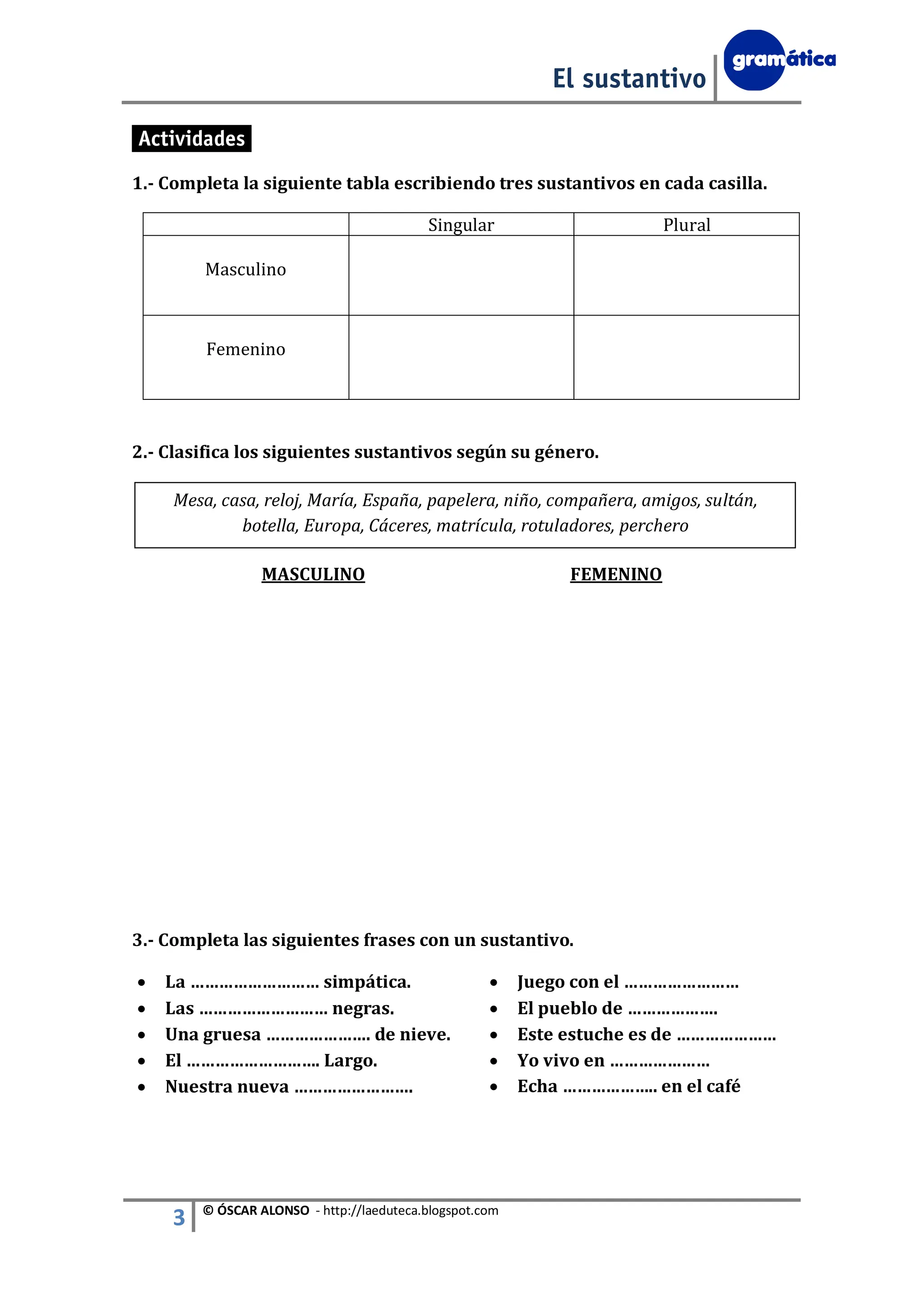 ejercicios el sustantivo.pdf