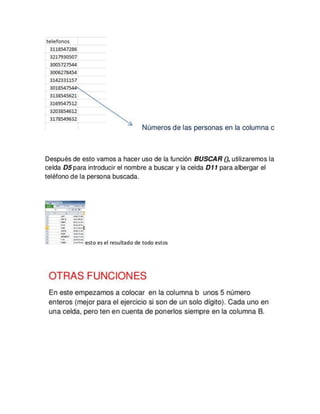 Ejercicios excel | PDF