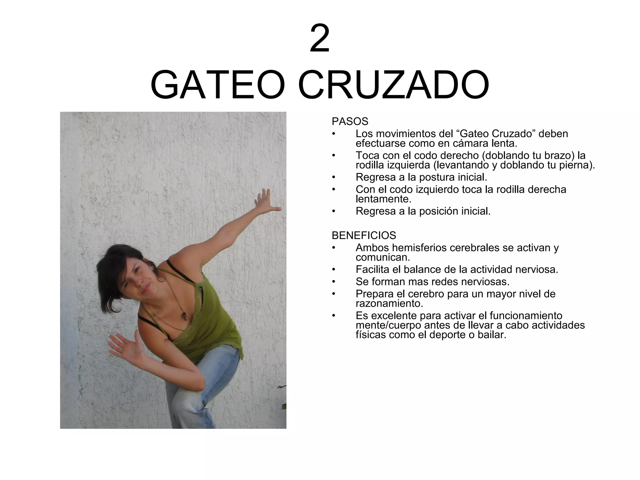 Ejercicios gimnasia cerebral