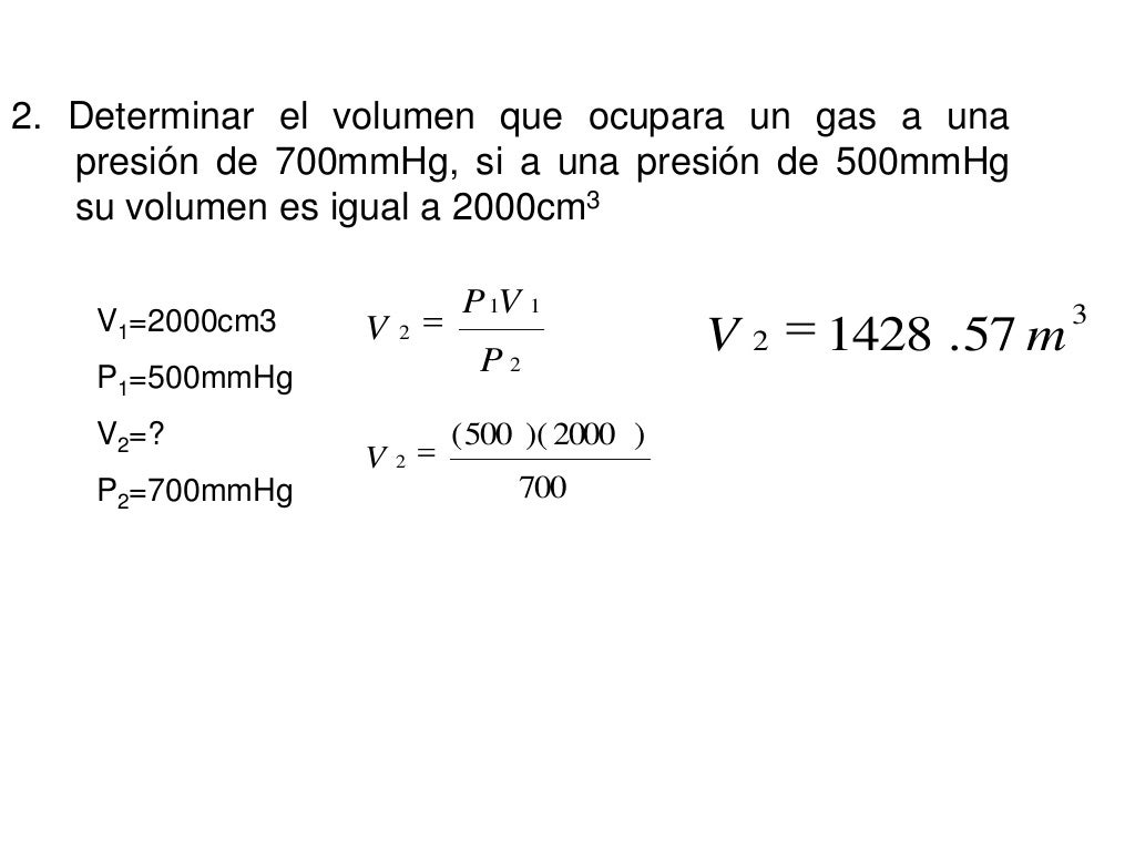 leyes de los gases 03 ejercicio resuelto YouTube