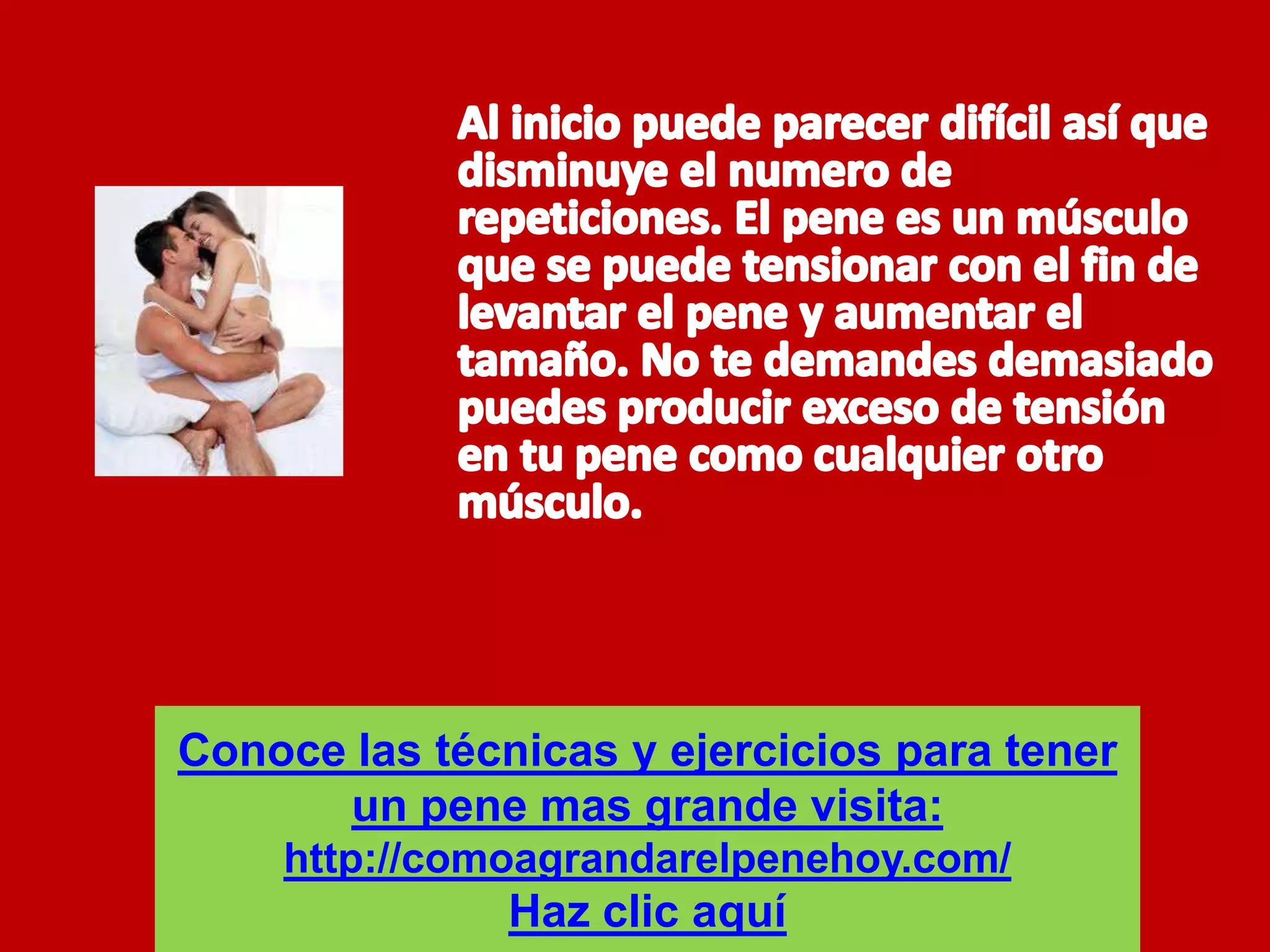 Ejercicios Para Agrandar El Pene Ppt Descarga Gratuita