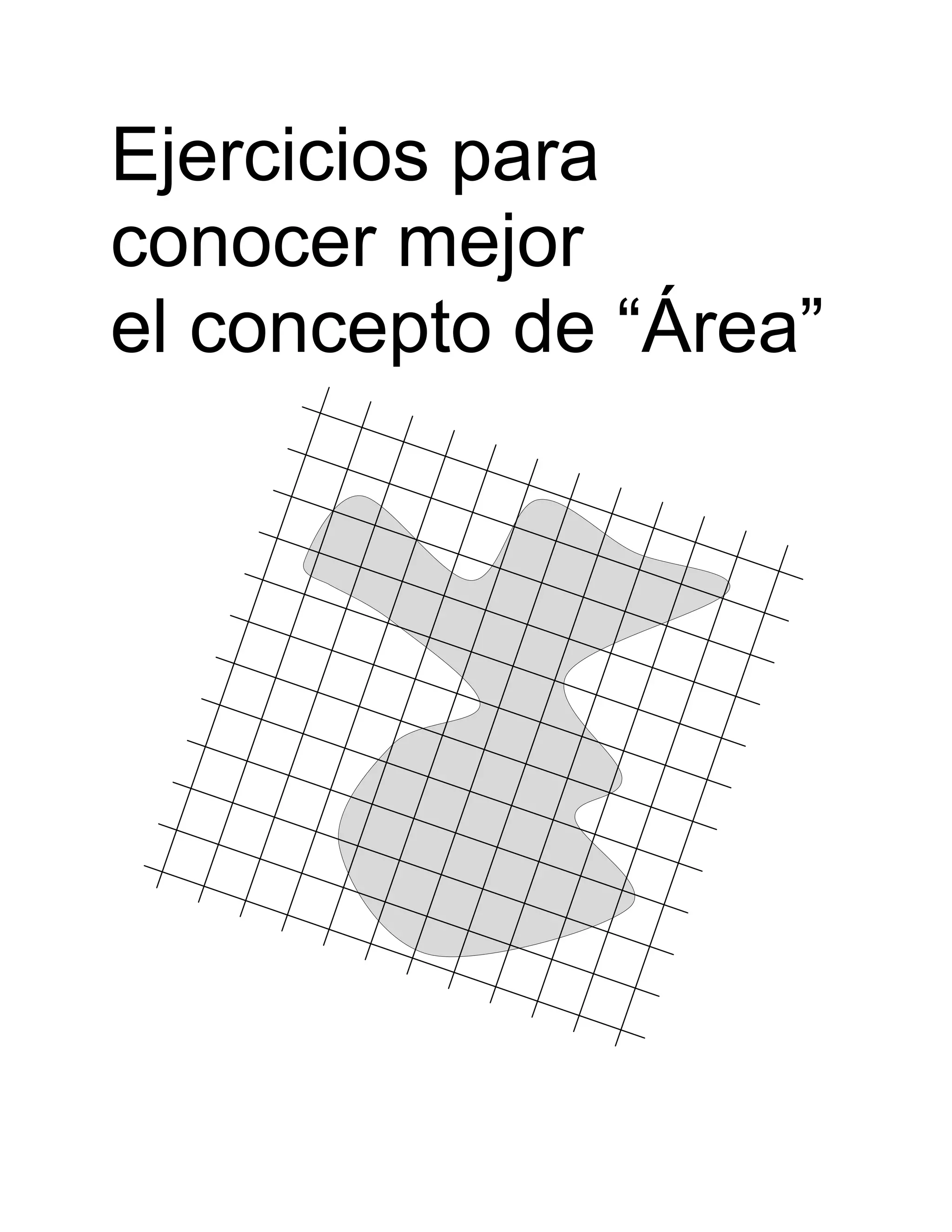 Ejercicios para conocer concepto de área | PDF