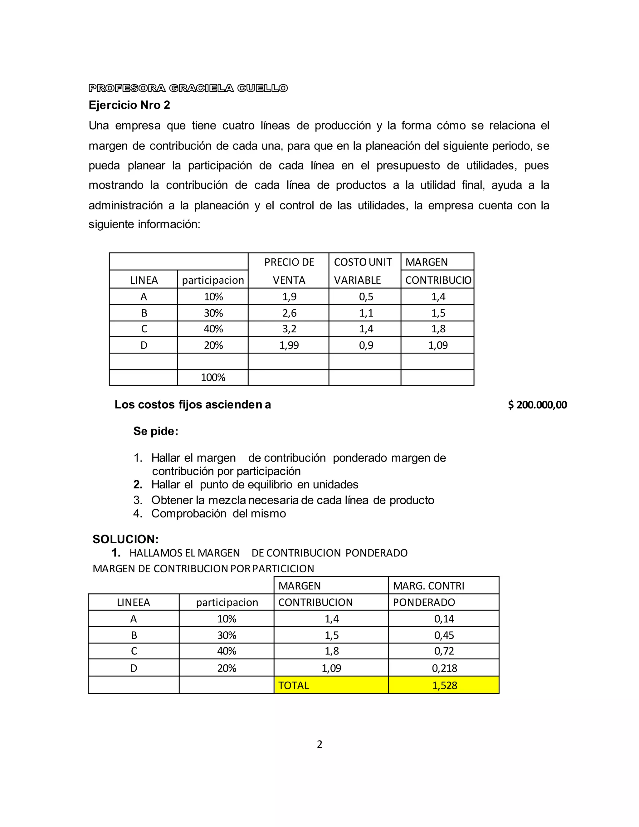 Ejercicios para guia gestion procesos productivos pe | DOC