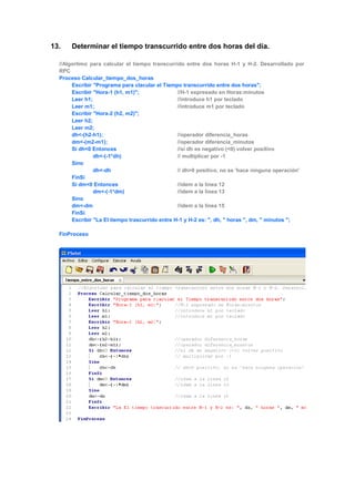 Ejercicios pseudocodigo pse_int_rpc