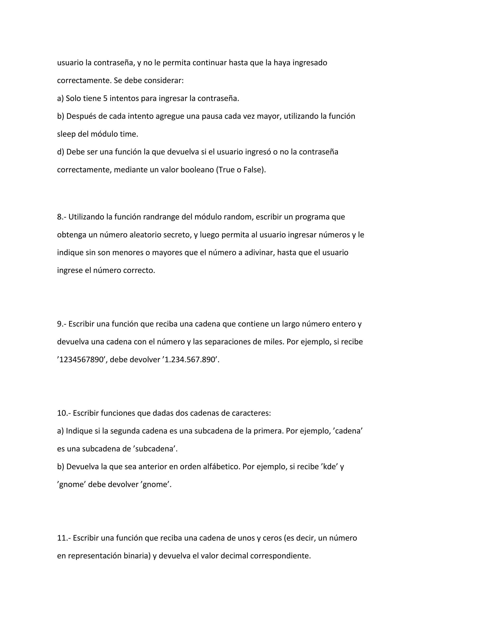 Ejercicios Python Pdf