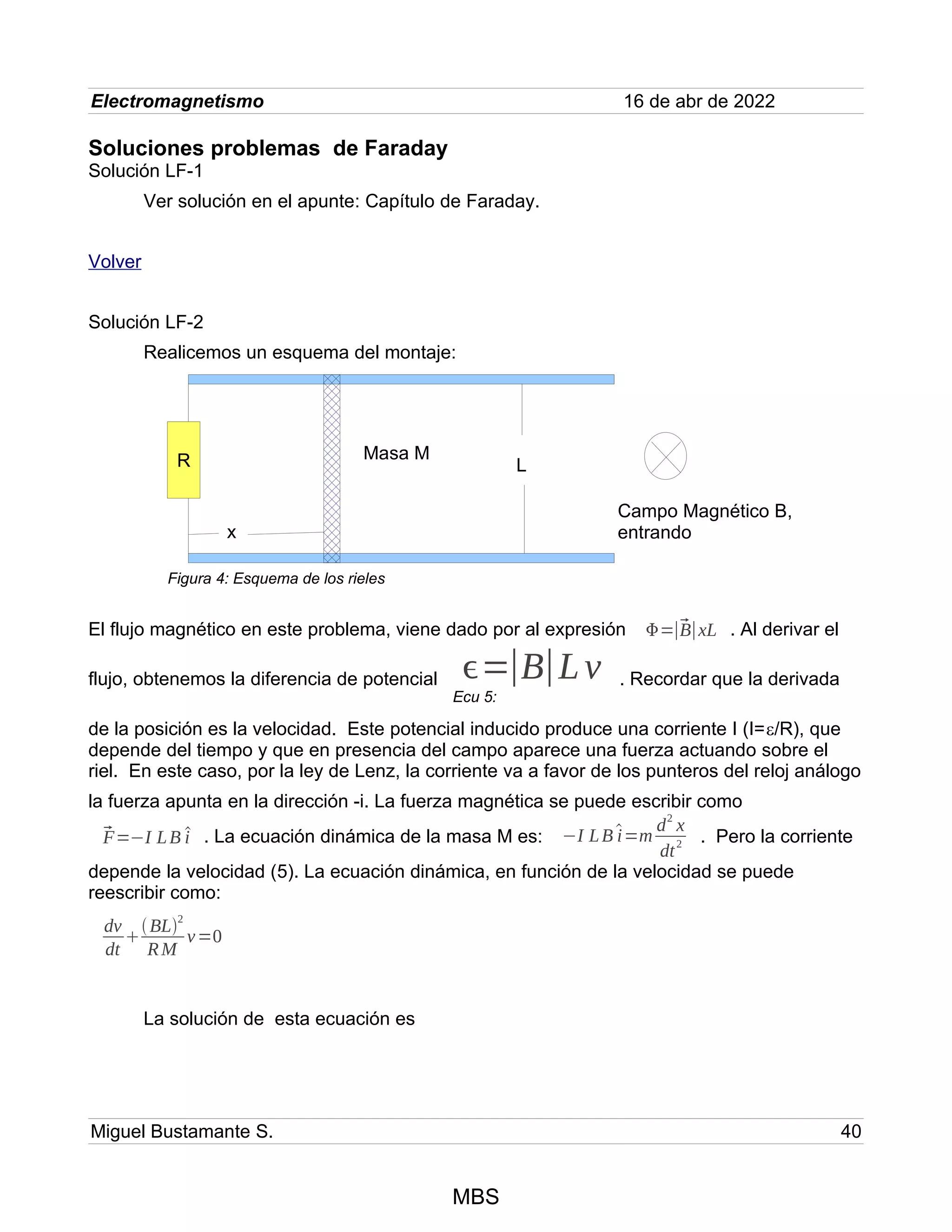 Ejercicios resueltos de Electromagnetismo | PDF