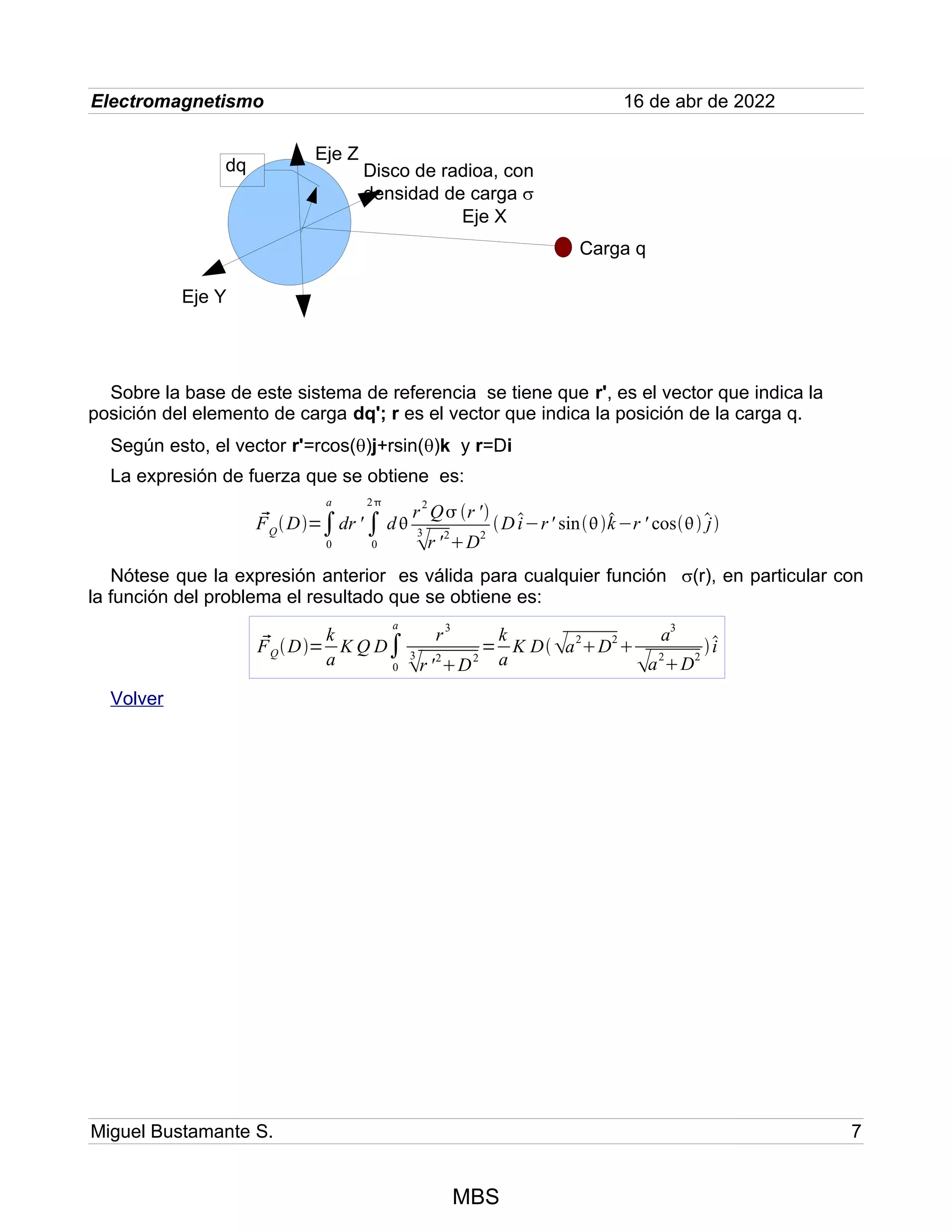 Ejercicios resueltos de Electromagnetismo | PDF