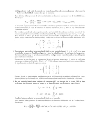 Ejercicios resueltos regresion multiple | PDF