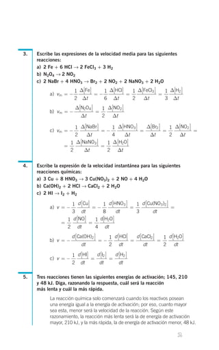 Ejercicios Resueltos Cinetica Quimica Pdf