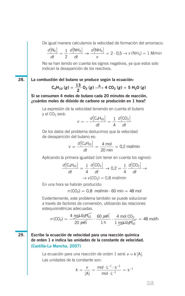 Ejercicios Resueltos Cinetica Quimica