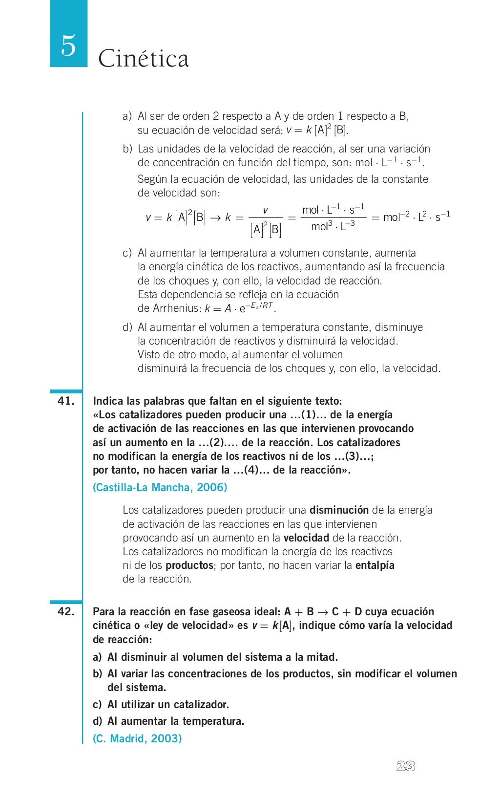 Ejercicios Resueltos Cinetica Quimica