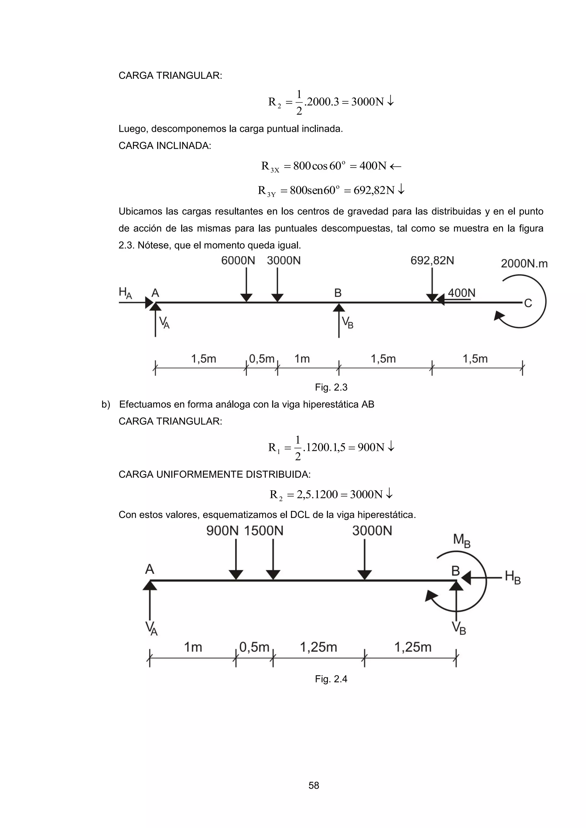 ejercicios resueltos de estatica | PDF