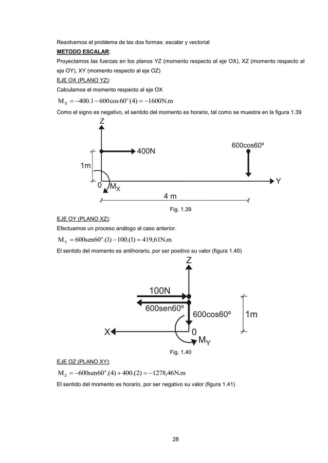 ejercicios resueltos de estatica | PDF