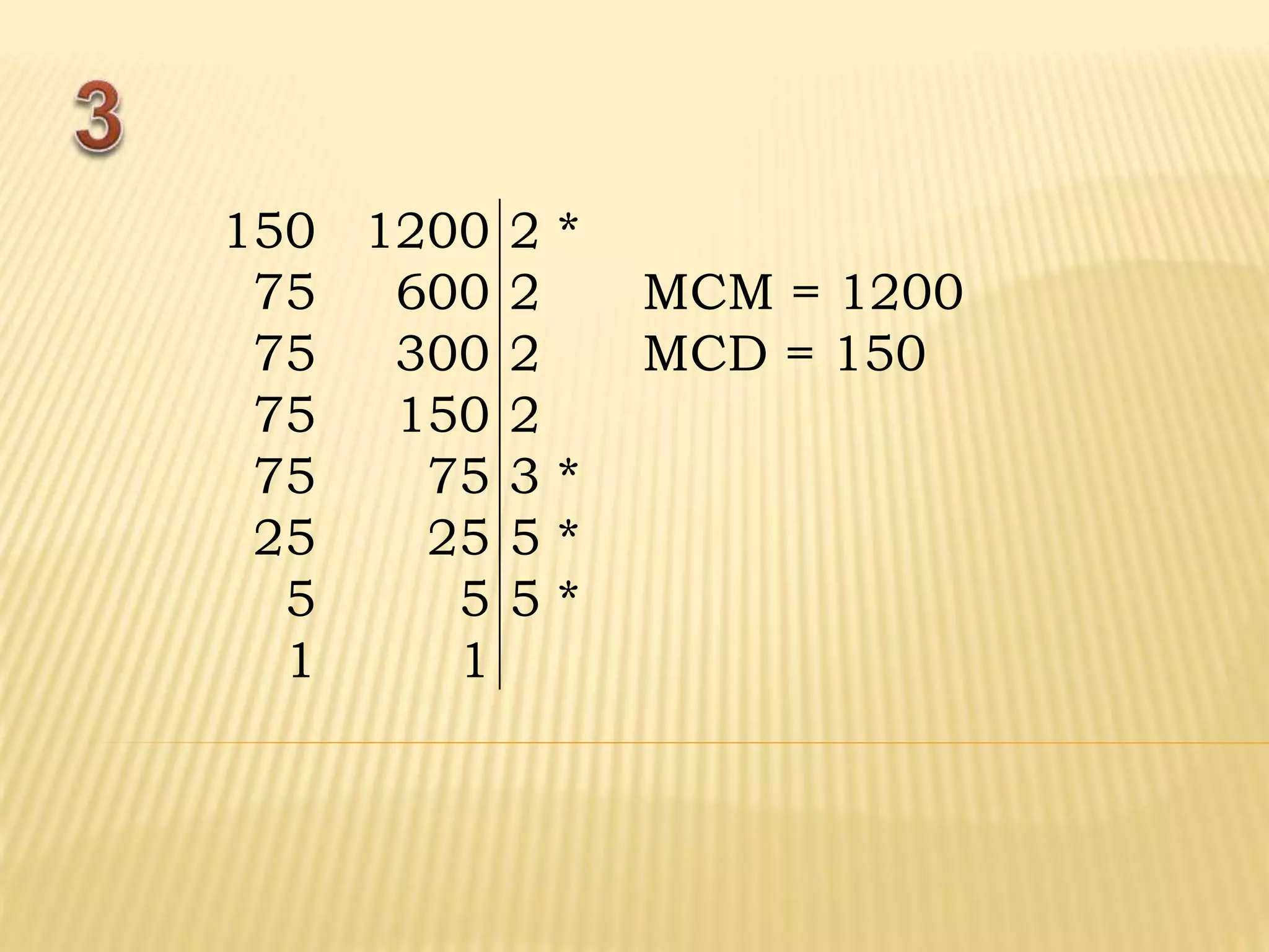 Ejercicios Resueltos de MCM y MCD | PPTX