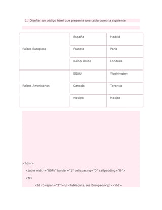 Ejercicios resueltos y propuestos en php | PDF