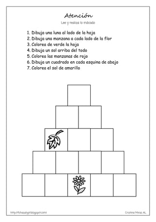Ejercicios seguir instrucciones | PDF