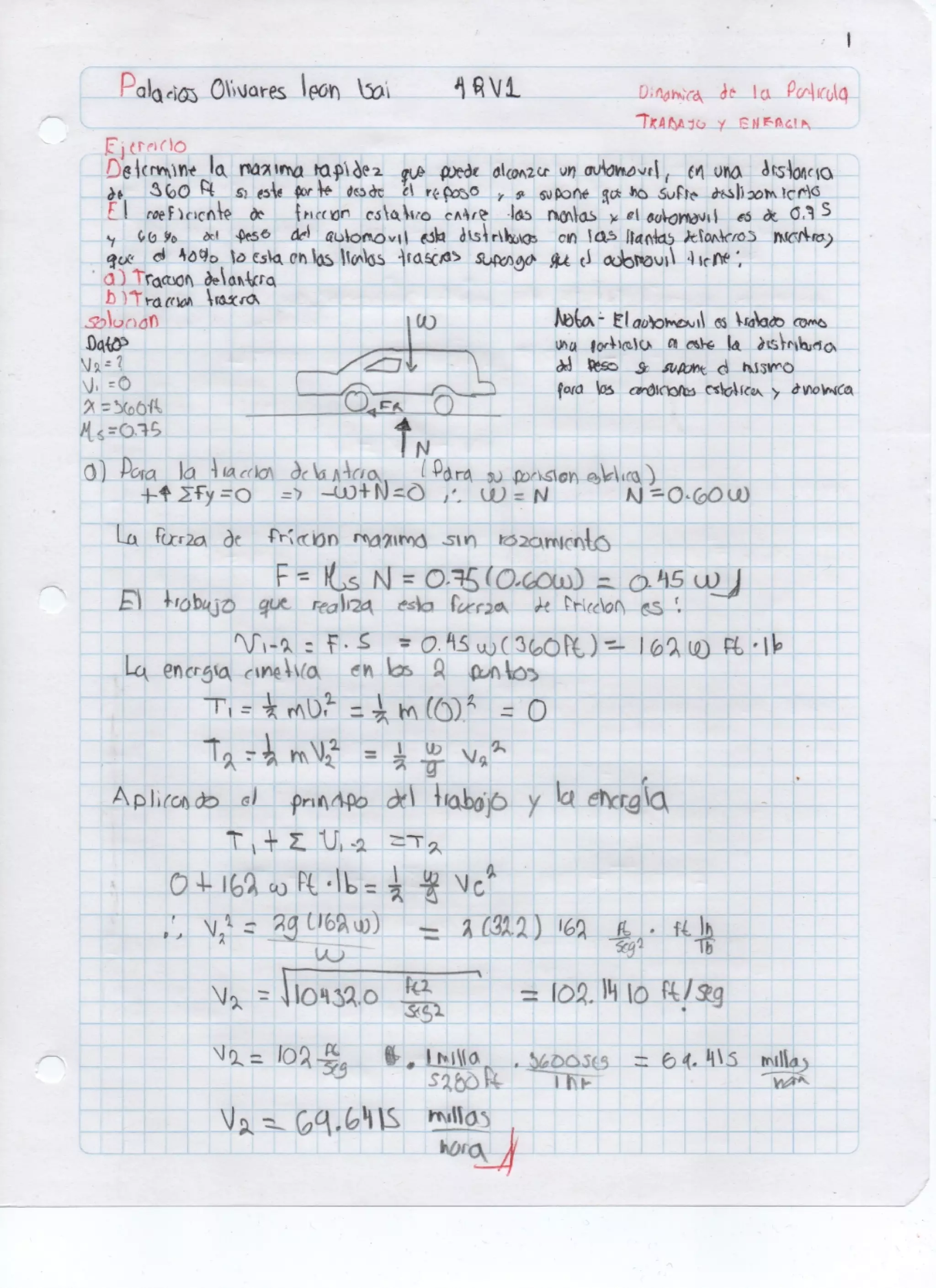 Ejercicios resueltos de dinamica IPN Hibbeler por Iean Isai Palacios ...