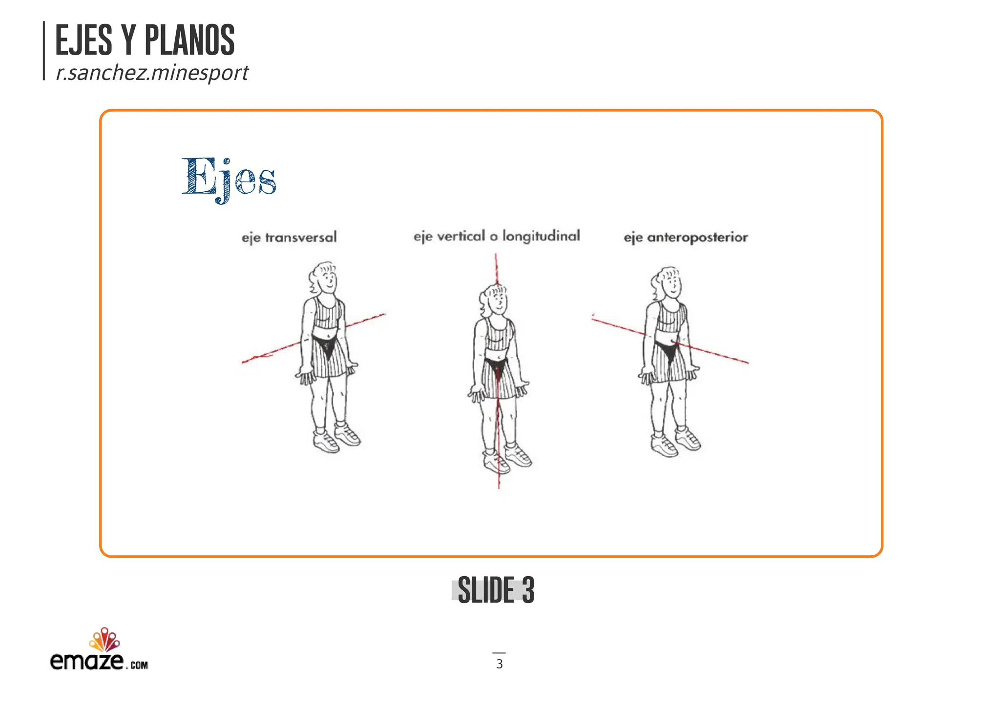 Ejes y planos introducción anatomía humana | PPT