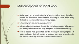 Introduction to social work | PPTX