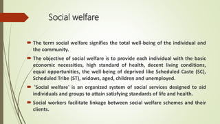 Introduction to social work | PPTX
