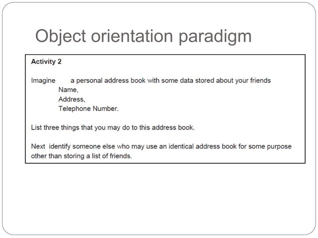 Object oriented programming-with_java | PPT