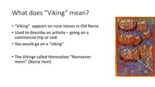 Viking geography | PPTX